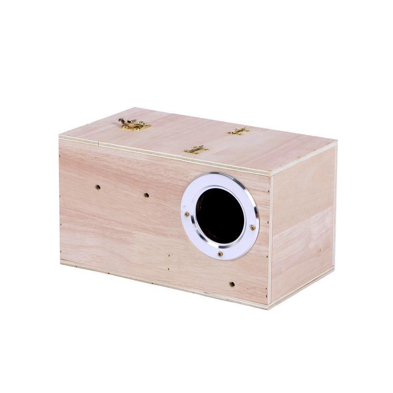 Horizontal Parrot Breeding Box Tiger Peony Xuanfeng Parrot Bird Nest ...