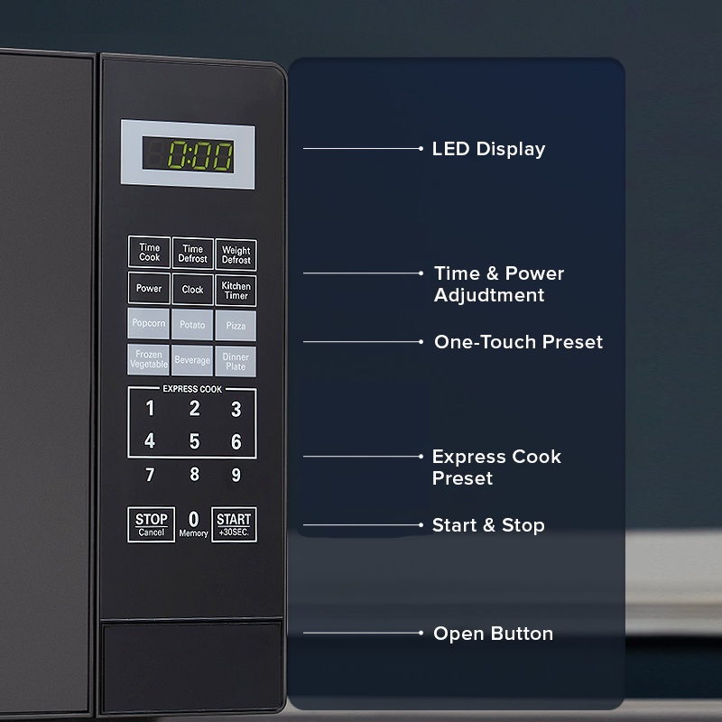 Cornell 20L Digital Microwave Oven CMWE2700DS | Shopee Singapore