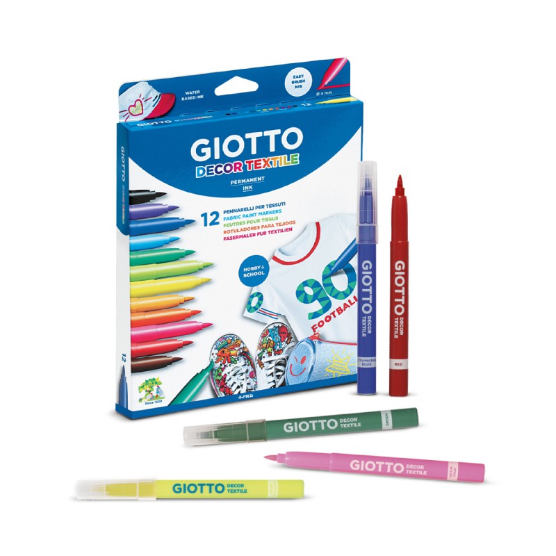 GIOTTO Decor Textile (Magic Pen Fabric Writing) | Shopee Singapore