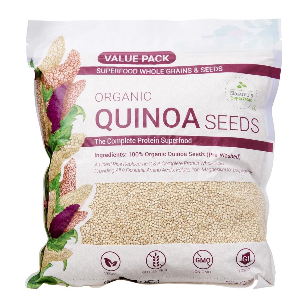 Nature's Superfoods Organic White Quinoa | Shopee Singapore