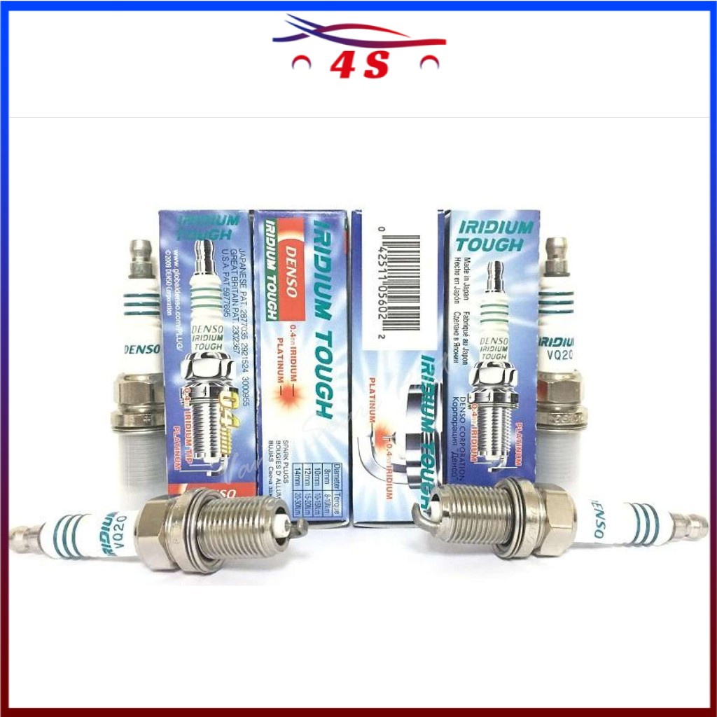 Denso Iridium Tough Spark Plug VFXEH20 for Nissan Teana 2.5cc V6 (6pcs ...