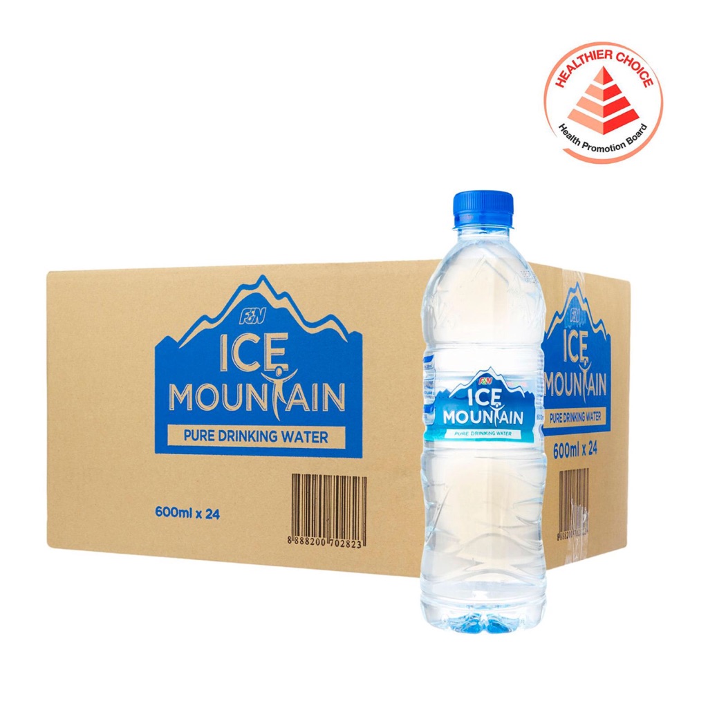 Ice Mountain Pure Drinking Water - Case 24 x 600 ml | Shopee Singapore