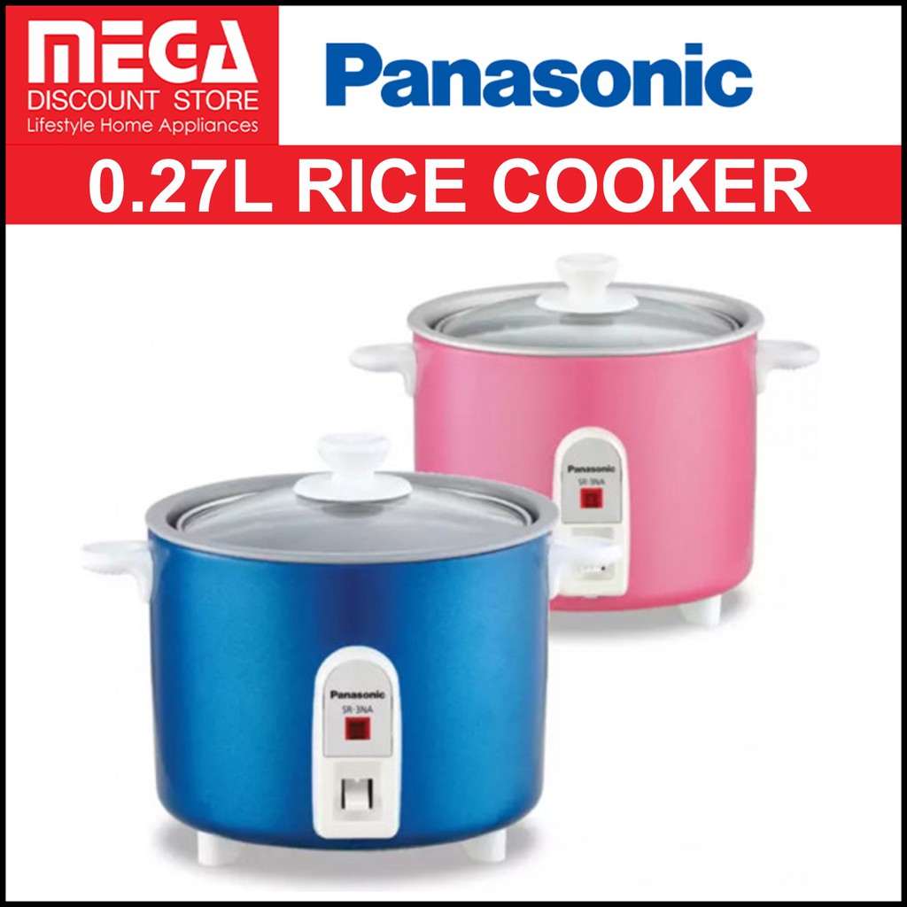 PANASONIC SR-3NA 0.27L MINI RICE COOKER (SR-3NAASH / SR-3NAPSH ...