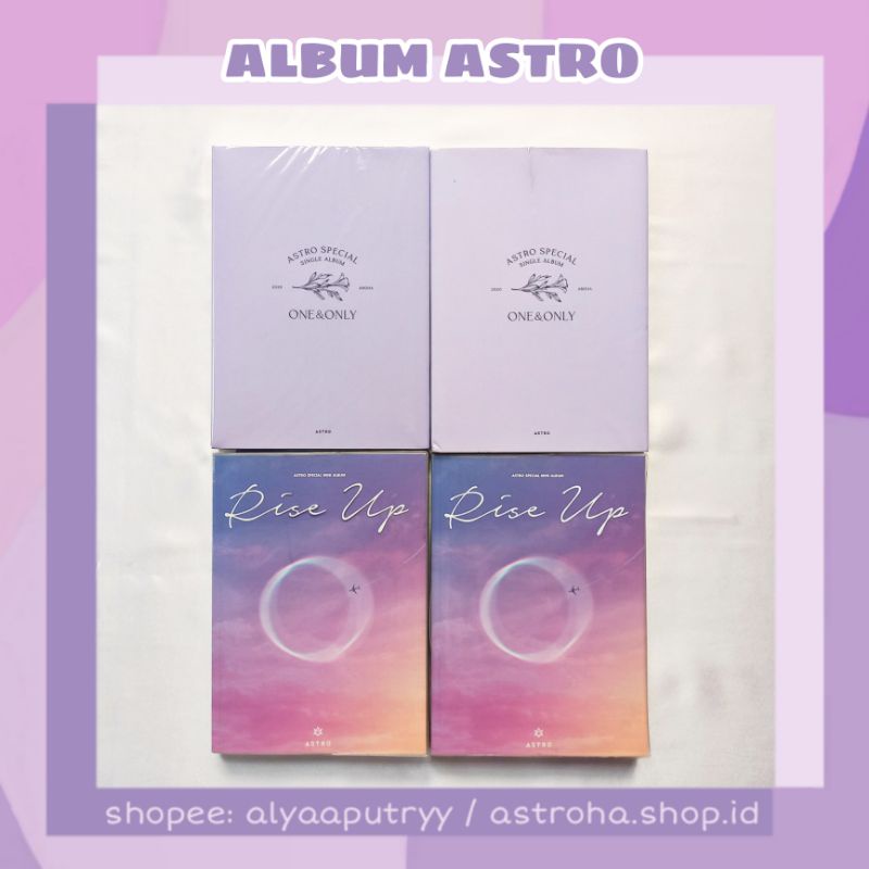 Astro Unsealed Switch On Off Ono One and Only Rise Up Album | Shopee ...