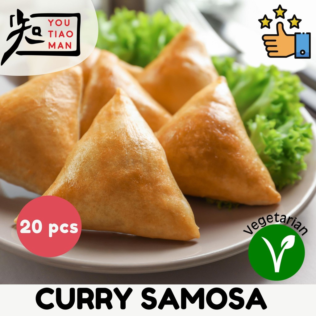 Vegetarian Curry Samosa (mini) frozen samosa / Halal Frozen Food ...