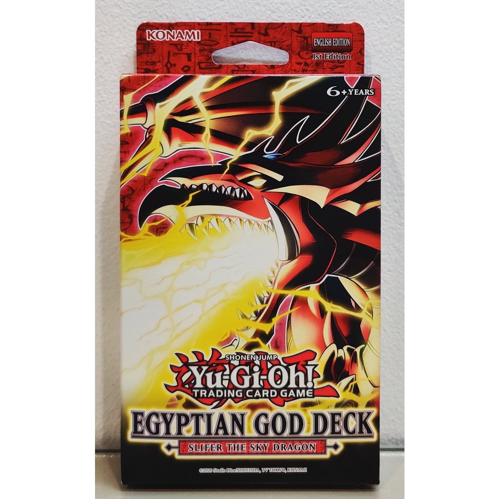 Yu-Gi-Oh! TCG Egyptian God Deck Slifer the Sky Dragon Structure Deck | Shopee Singapore