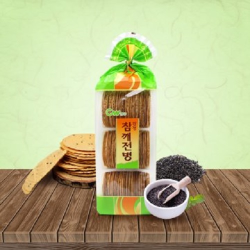 CW Korean Flat Sesame Wafer 320g [Korean] | Shopee Singapore