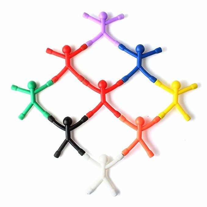 Creative Magnet Climbing Wall Rubber Villain Stickman Hand Holding ...