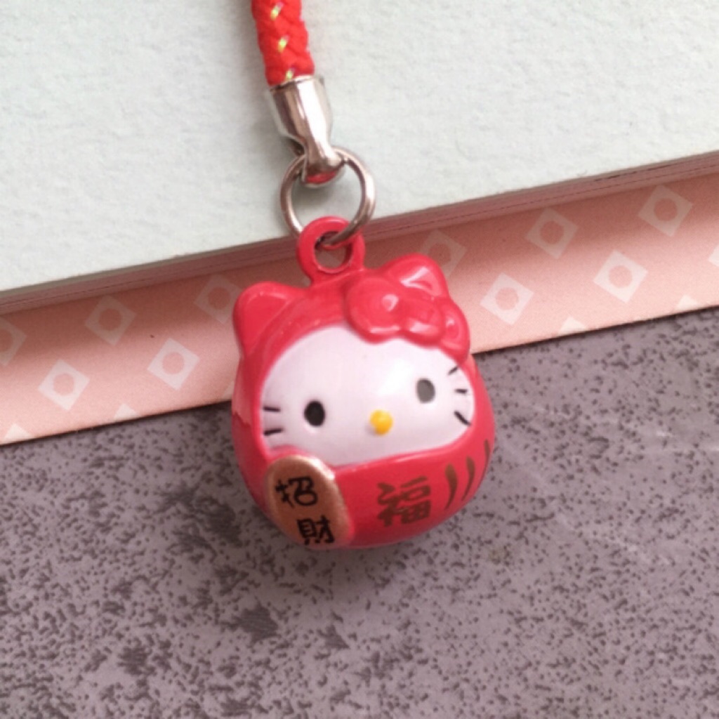 2020 CNY Hello Kitty Fortune Cat Keychain (Red) | Shopee Singapore