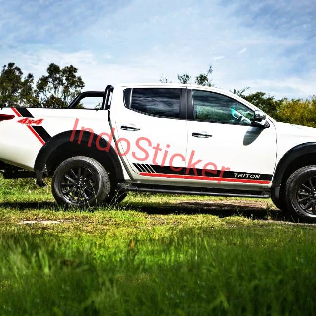Triton car Sticker striping Sticker list of triton tub body | Shopee ...