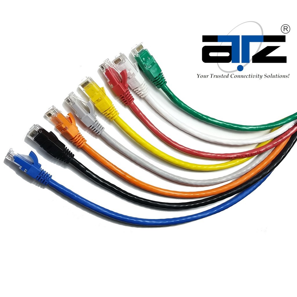 CAT 6 PATCH CORD 1GBPS ETHERNET CABLE 10M/20M/30M/40M | Shopee Singapore