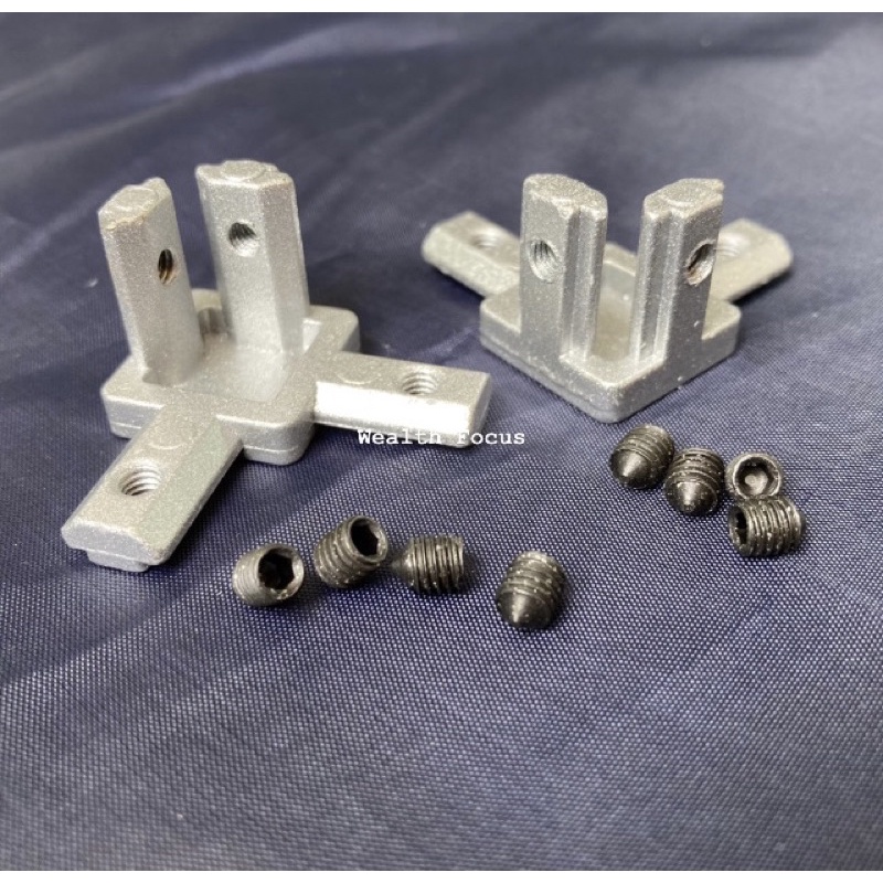 3 Ways Bracket 20-30 mm 3 Way Joint 3ways for Aluminum profile 20mm ...