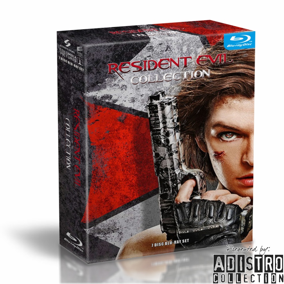 Resident EVIL Blu-Ray Film BOX SET COMPLETE Edition | Shopee Singapore