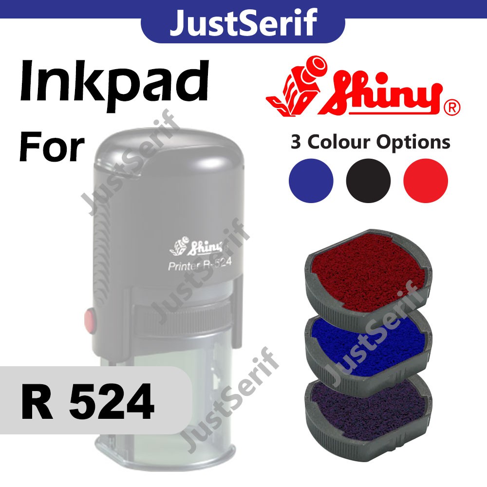 Shiny Replacement Inkpad ink pad self inking rubber stamp S-851-7 S-852 ...