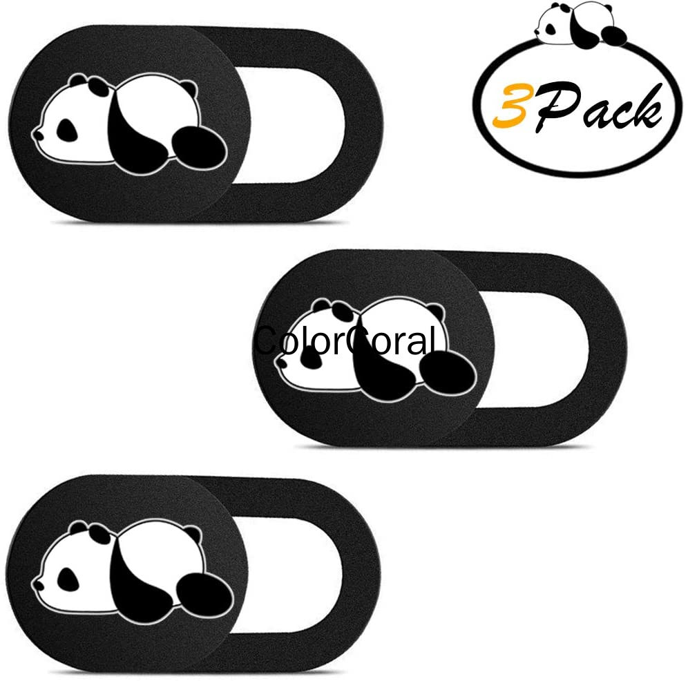 ColorCoral Slide Cute Pattern Web Camera Cover 0.7mm Thin Fits for ...