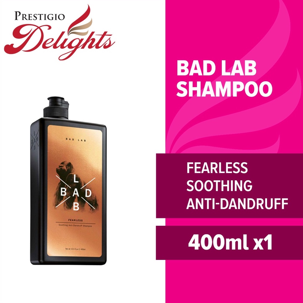 Bad Lab Fearless Soothing Anti-Dandruff Shampoo 400ml (0327) | Shopee ...
