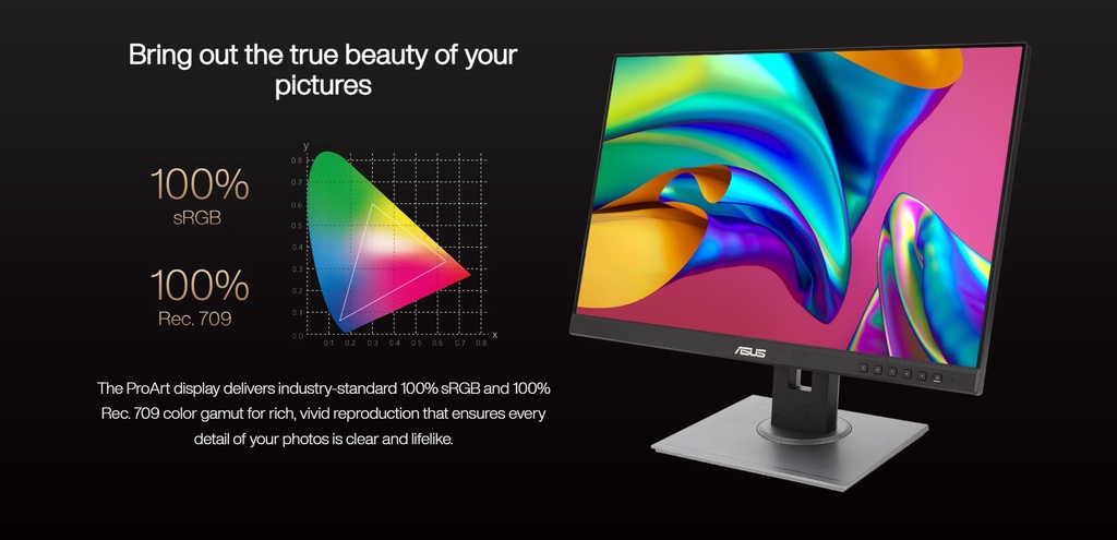 ASUS ProArt Display PA248QV Professional Monitor – 24.1-inch, 16:10 ...