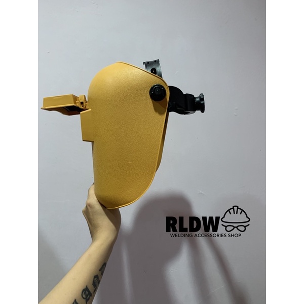 welding shield and MSA helmet clip set shield helmet welding warna ...