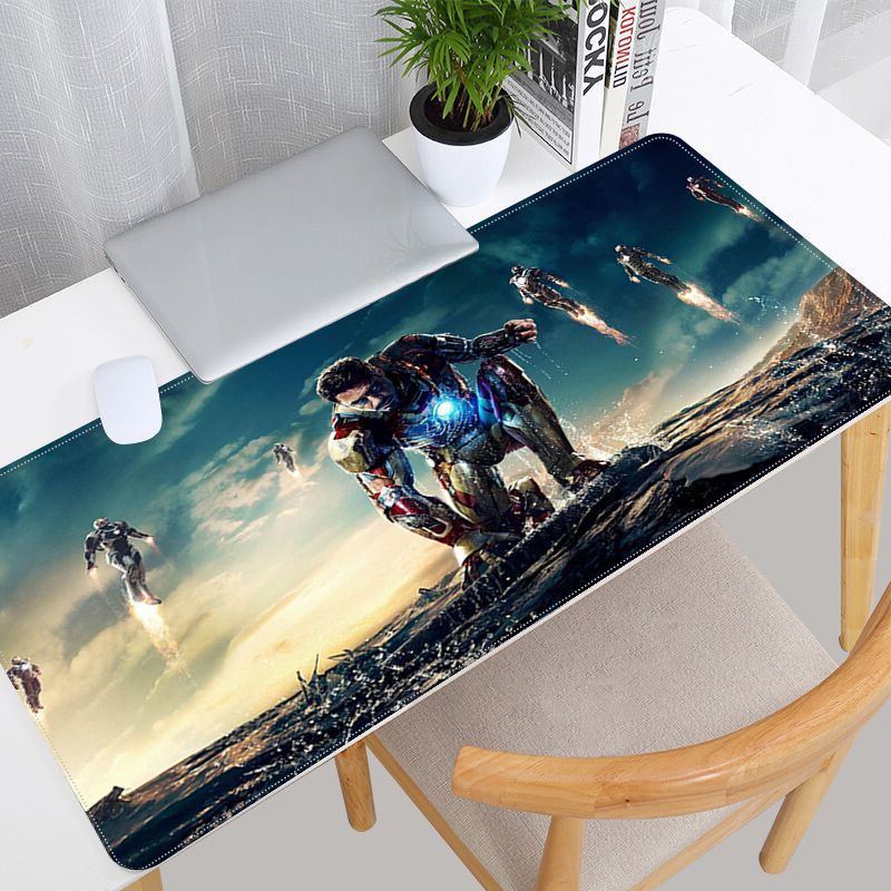 Disney Iron Man Anti-Slip Durable Rubber Computer Mouse Pad Game Tablet ...
