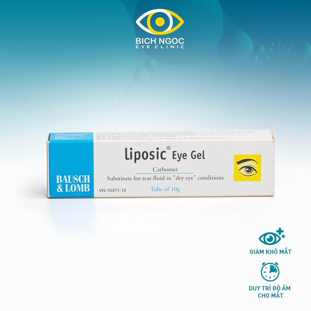 Liposic Gel Eye Drops (10g) | Shopee Singapore