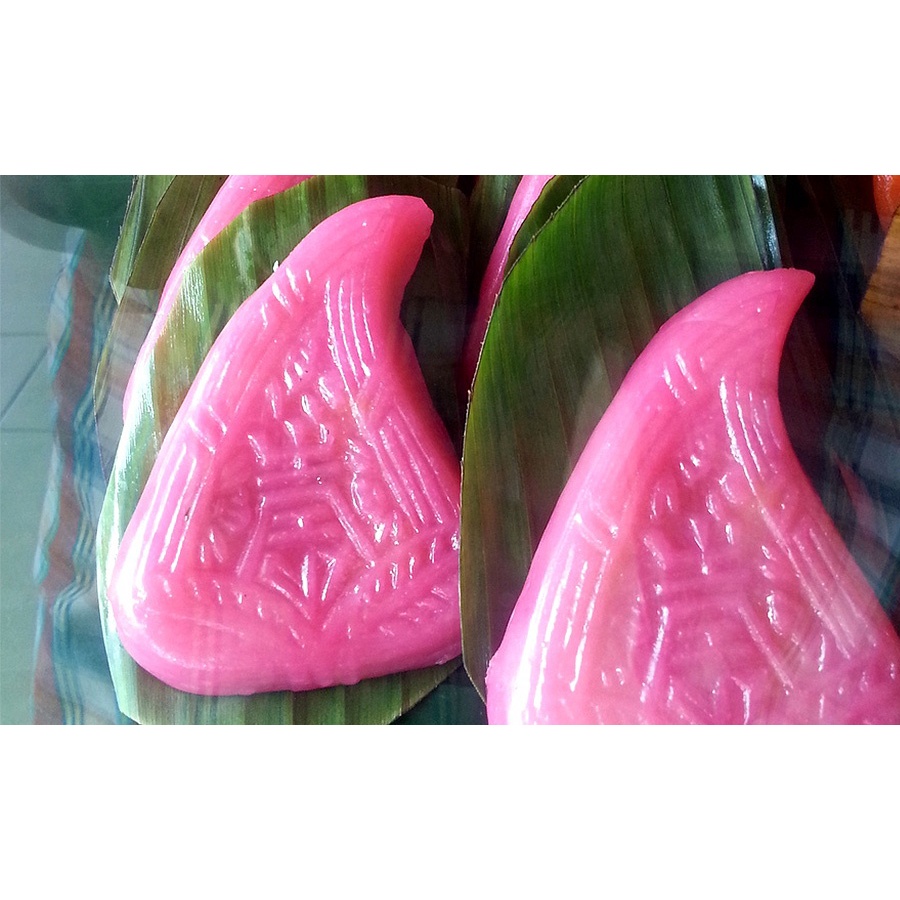 [Kueh Ho Jiak Delivery] - PINK Png Kueh (Rice Kueh) 10pcs *Non Vegan ...