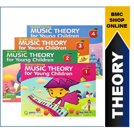 [2nd Edition] Poco Music Theory for Young Children Book 1,2,3,4 / Ng ...