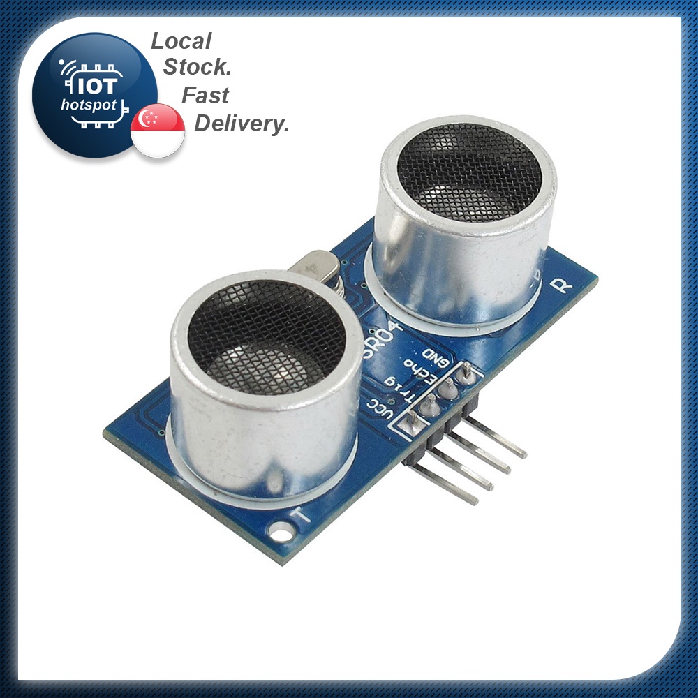 HC-SR04 Ultrasonic Distance Measuring Sensor | Shopee Singapore