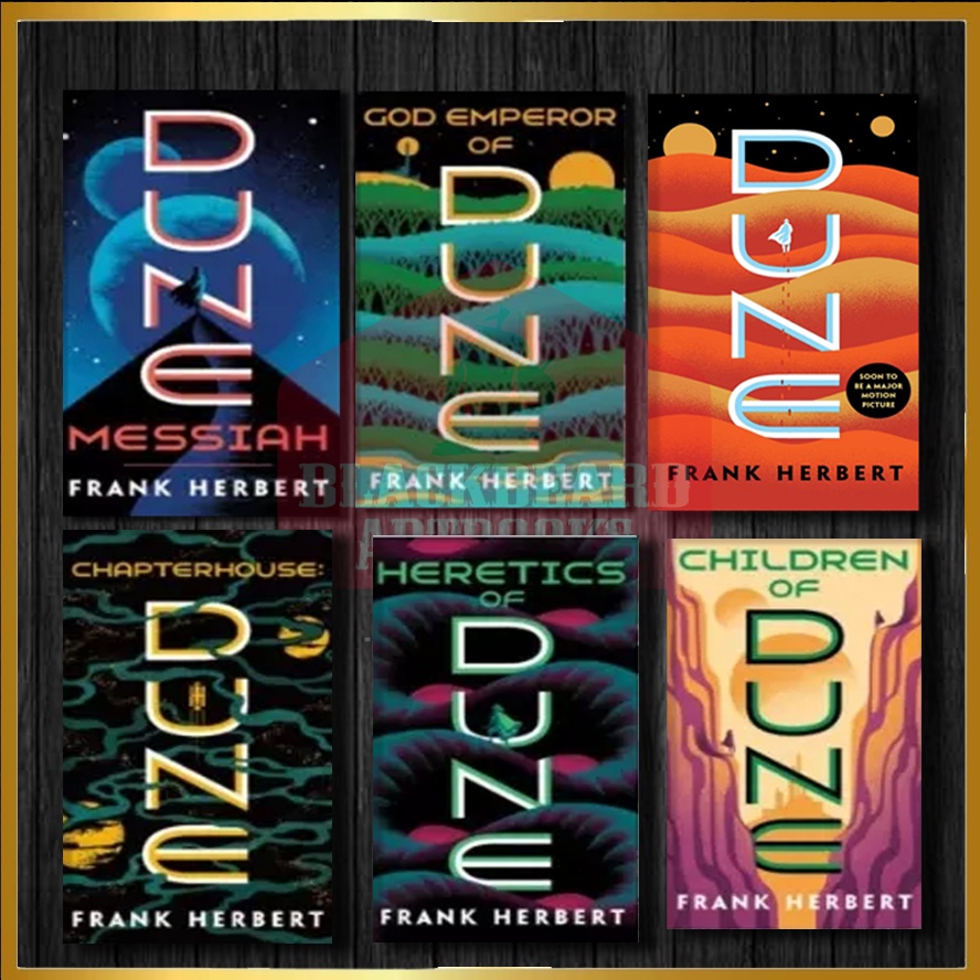 Complete Dune Series Set (6 Books) Dune; Dune Messiah; Children of Dune ... Complete Dune Series Set (6 Books) Dune; Dune Messiah; Children of Dune ...