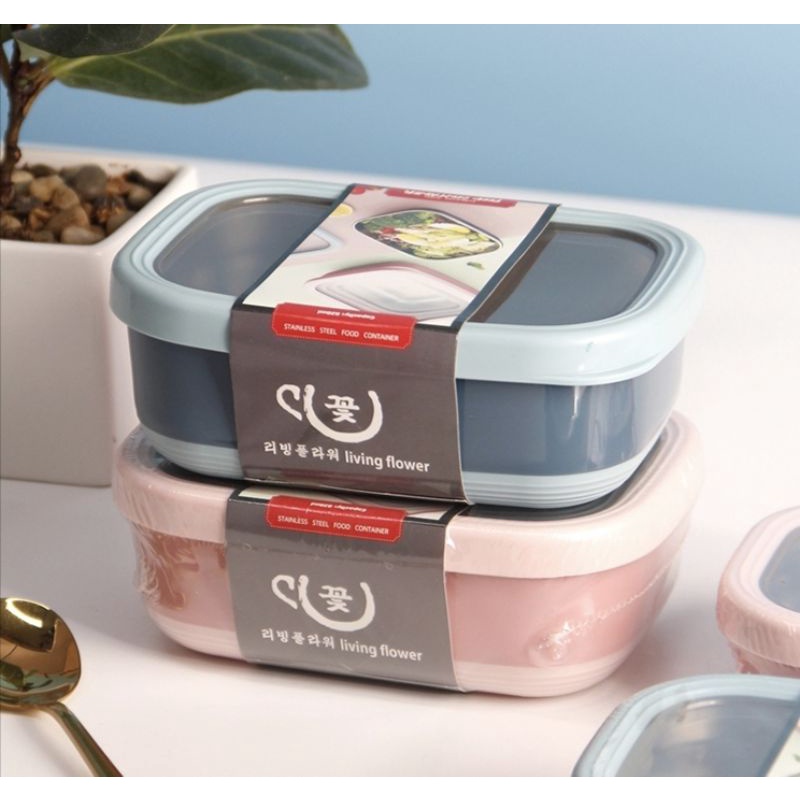 YQ 304 Stainless Steel Portable Thermos Lunch Box Bento Leak-Proof ...