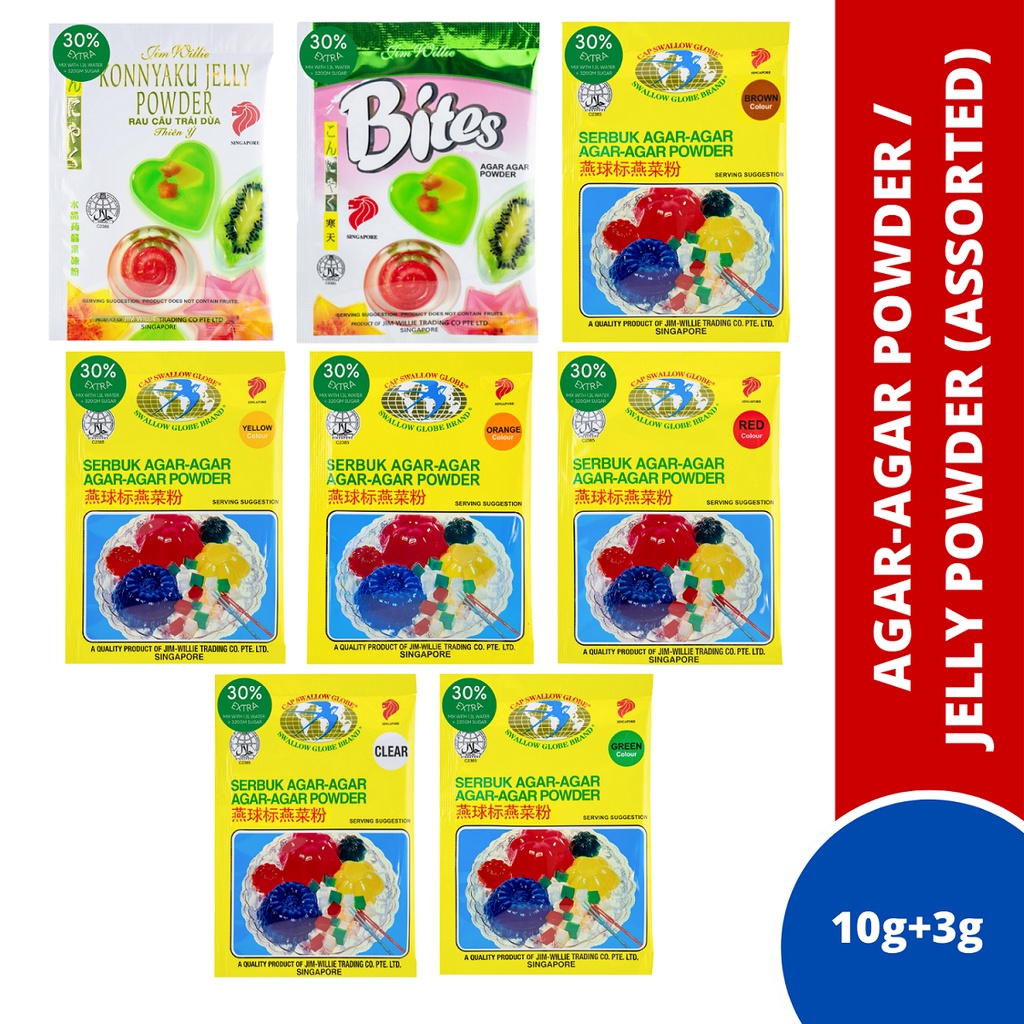Jim Willie Konnyaku Jelly Powder / Jim Willie Bites Jelly Powder ...