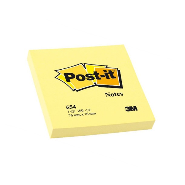 3M 654 Post-It Notes 3" x 3" | Shopee Singapore