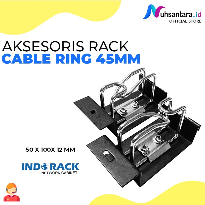 Cable Ring Rack Server CR01 Cable Management Rack Indorack | Shopee ...