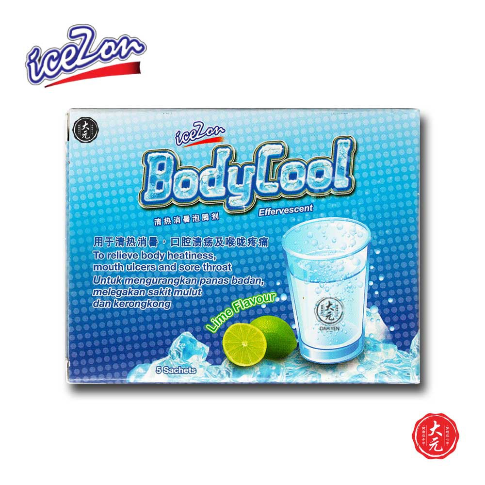 IceZon Body Cool Effervescent • Tasty Quenching Lime Flavoured ...