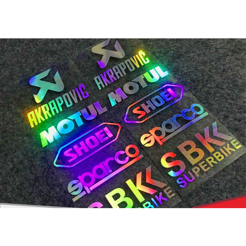 1 Set Reflective Motorcycle Side Strip Bike Helmet Sticker Car Vinyl ...