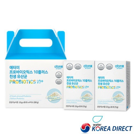 Atomy Probiotics 10 Plus 1box=30sachet (30sachet, 60sachet, 90sachet ...
