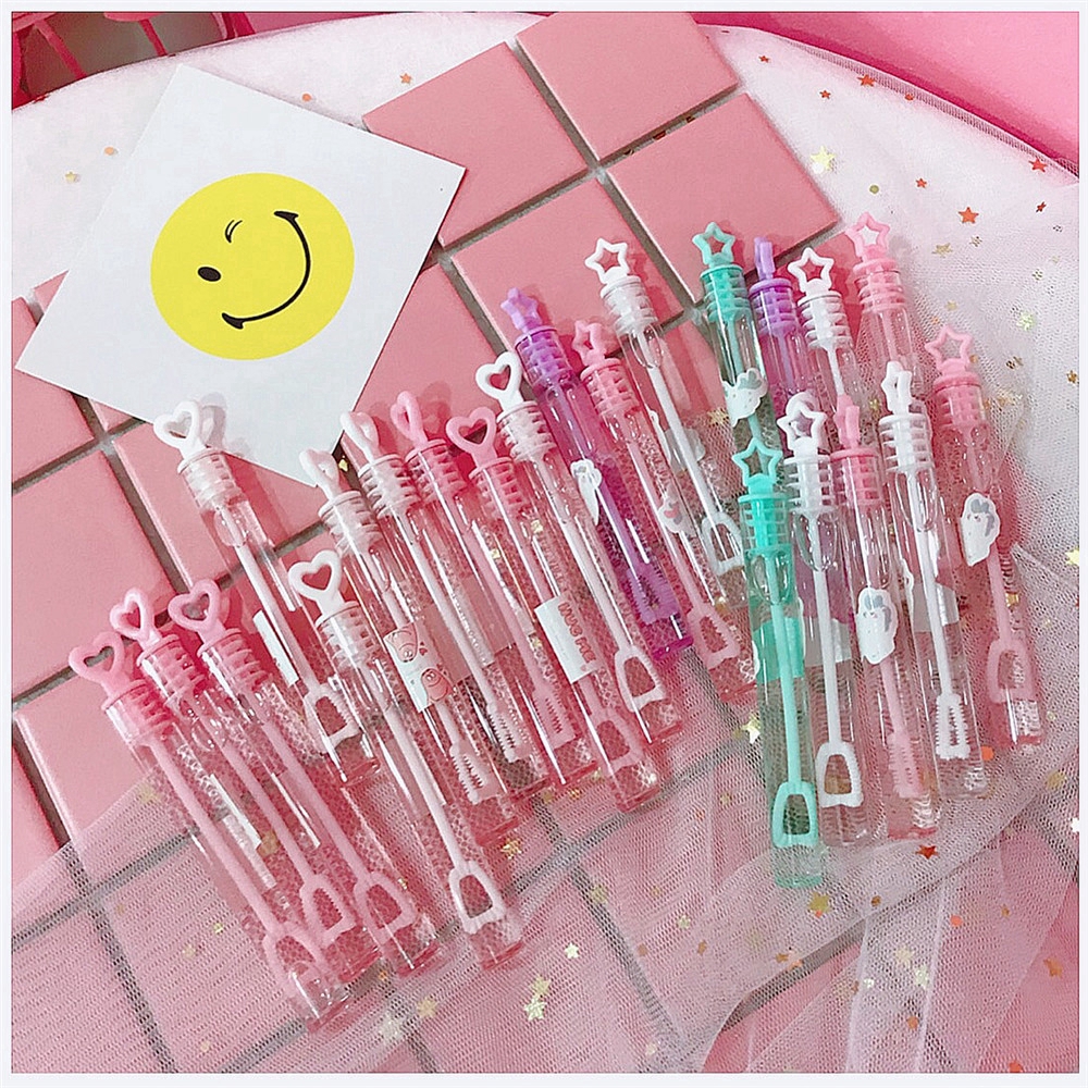 Creative Mini Portable Blowing Bubble Stick Student Child Cute Blowing ...