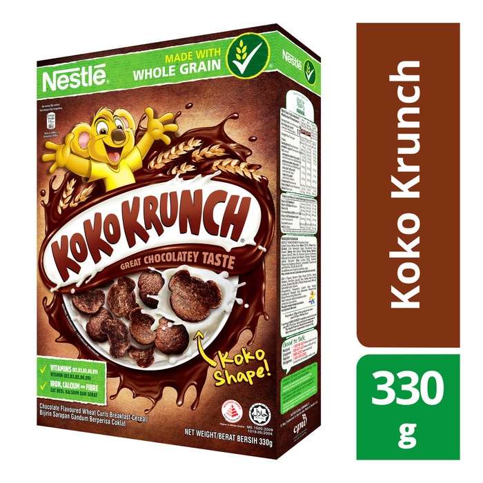 Koko Krunch Cereal 330g Coco Crunch 330 grams Choco Krunch apermut ...