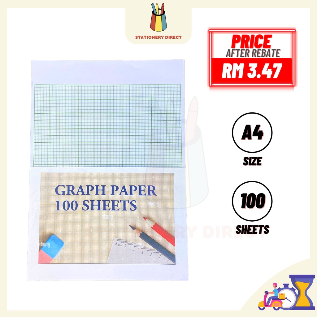 A4 Graph Paper / Graph Paper | Shopee Singapore