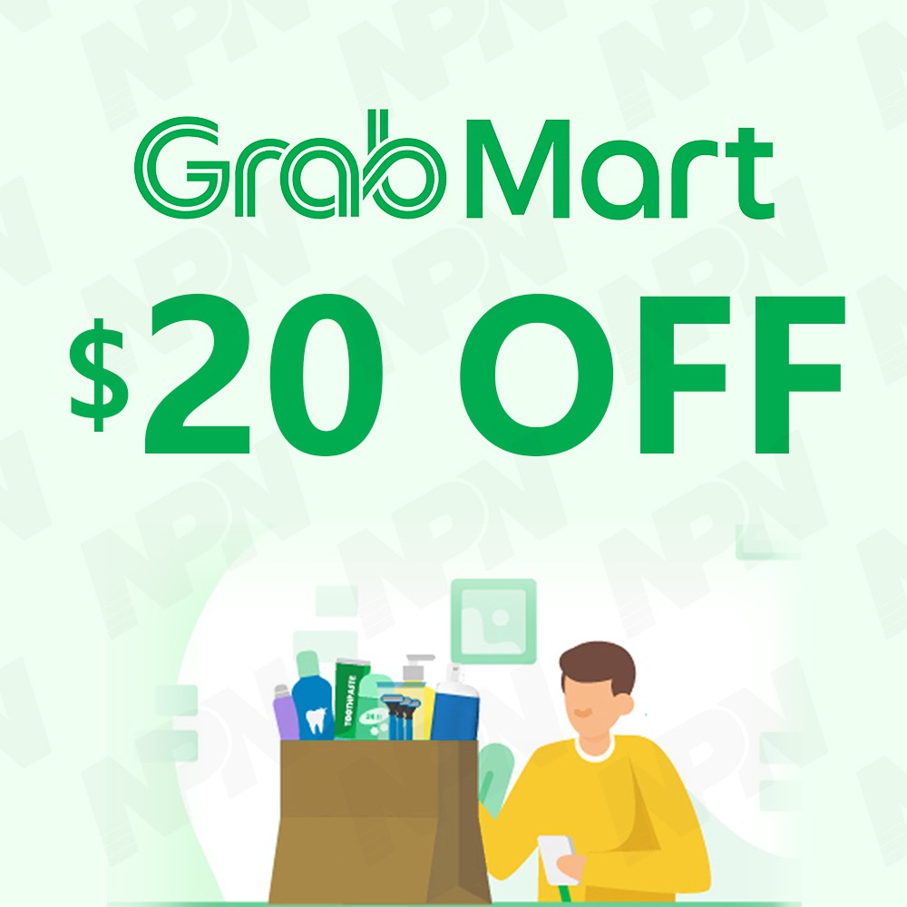 [GRABMART] $20 Voucher/SGD20 OFF Promo Code/Gift Voucher/Delivery/Grab ...
