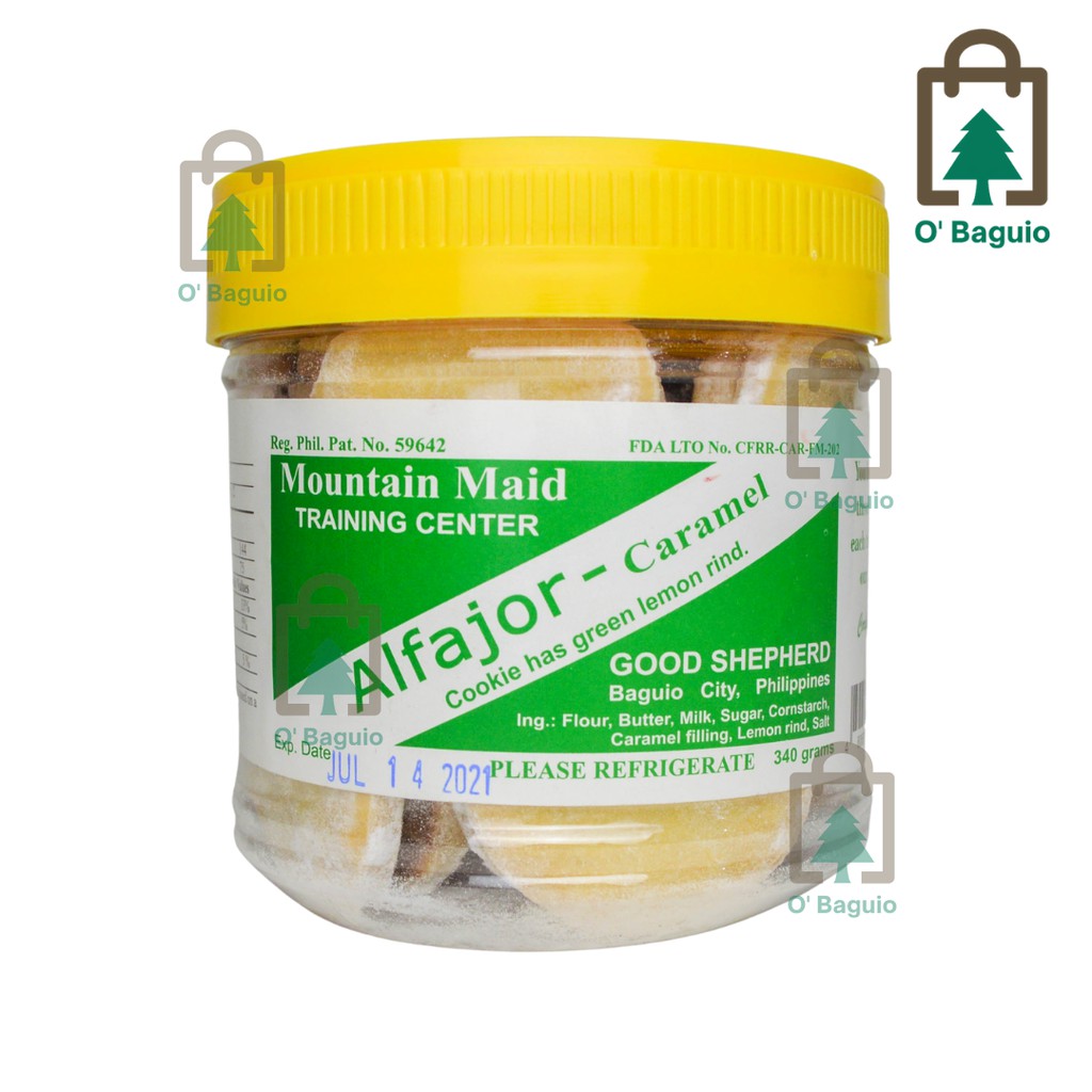 O' Baguio Good Shepherd Alfajor Caramel (340g) | Shopee Singapore