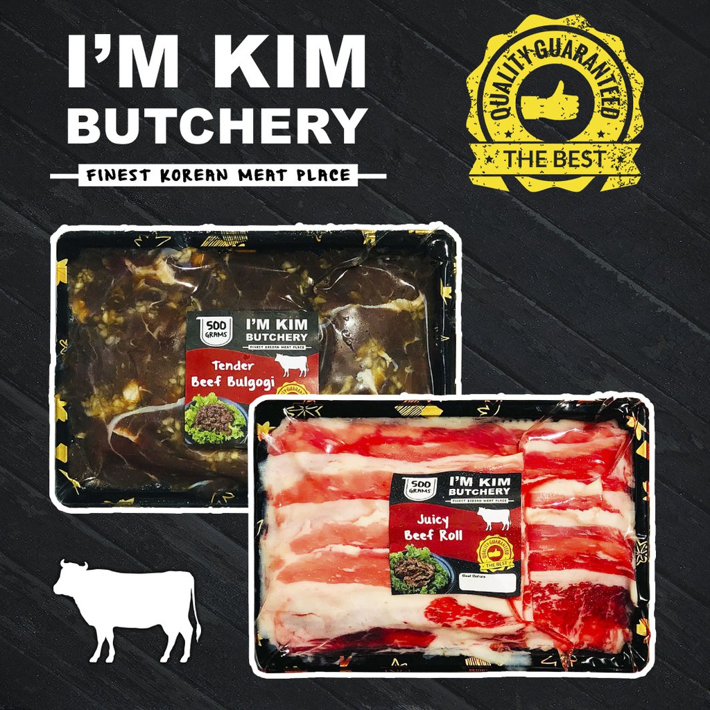 [I'm Kim Butchery] BUNDLE: Juicy Beef Duo (Korean BBQ Style) - 500g ...