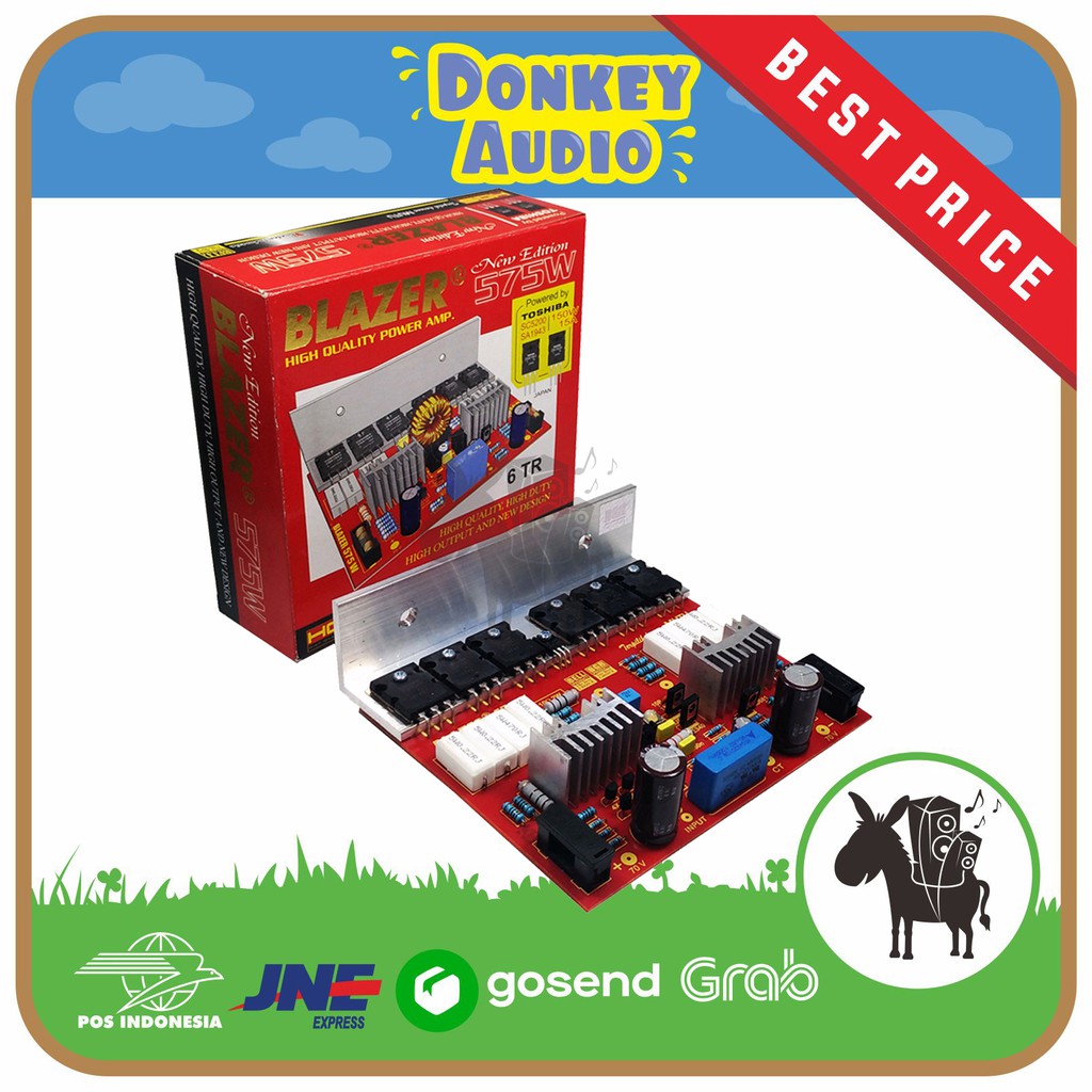 575w MONO TOSHIBA POWER AMPLIFIER KIT CLASS AB AMPLI POWER AMPLIFIER ...
