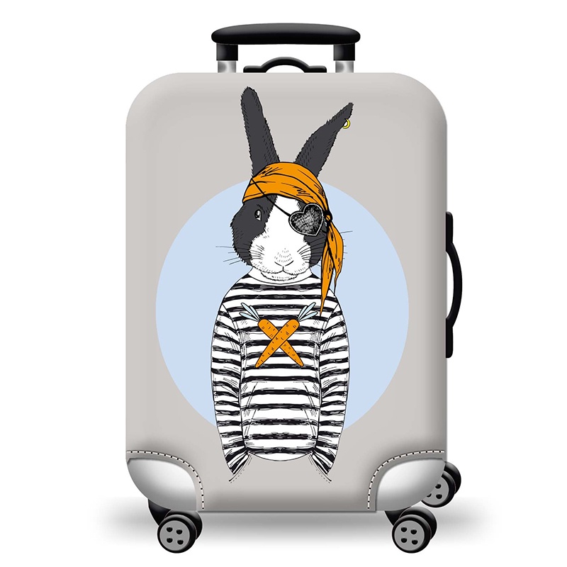 [SG Seller] Part 2 Elastic Travel Luggage Bag Protector Cover Suitcase ...