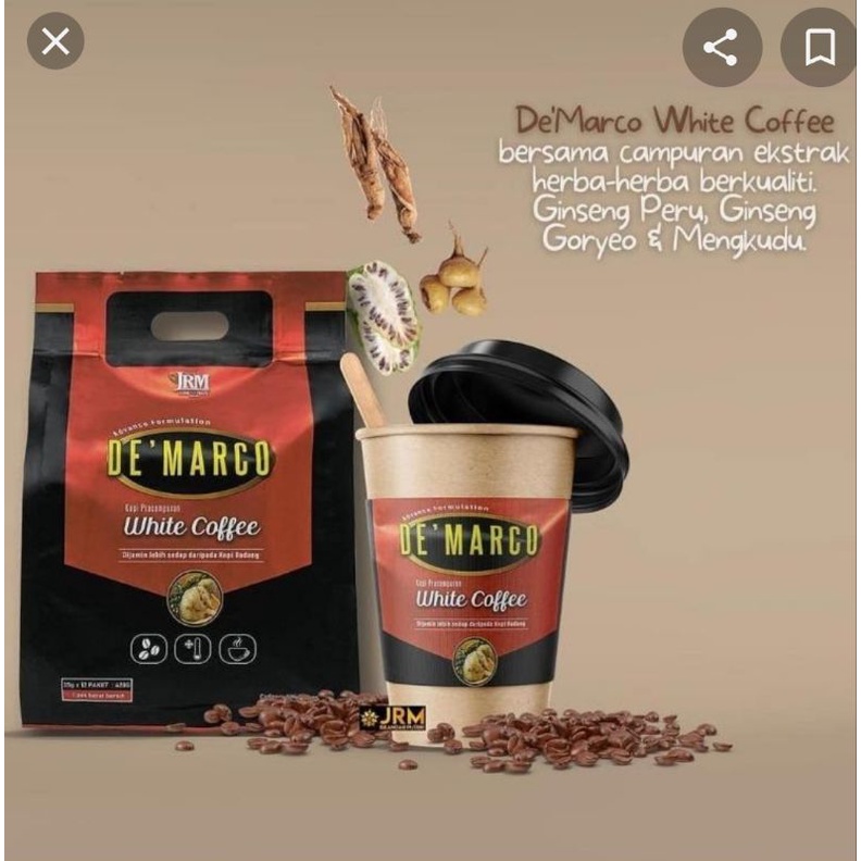 de Marco coffee/kopi by bonda rozita Ibrahim 💯 halal Muslim jrm ...