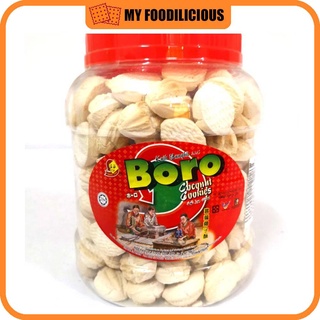 Boro Kuih Coconut Cookies Original/ Pandan 435GM 椰子酥 CNY Biscuit ...