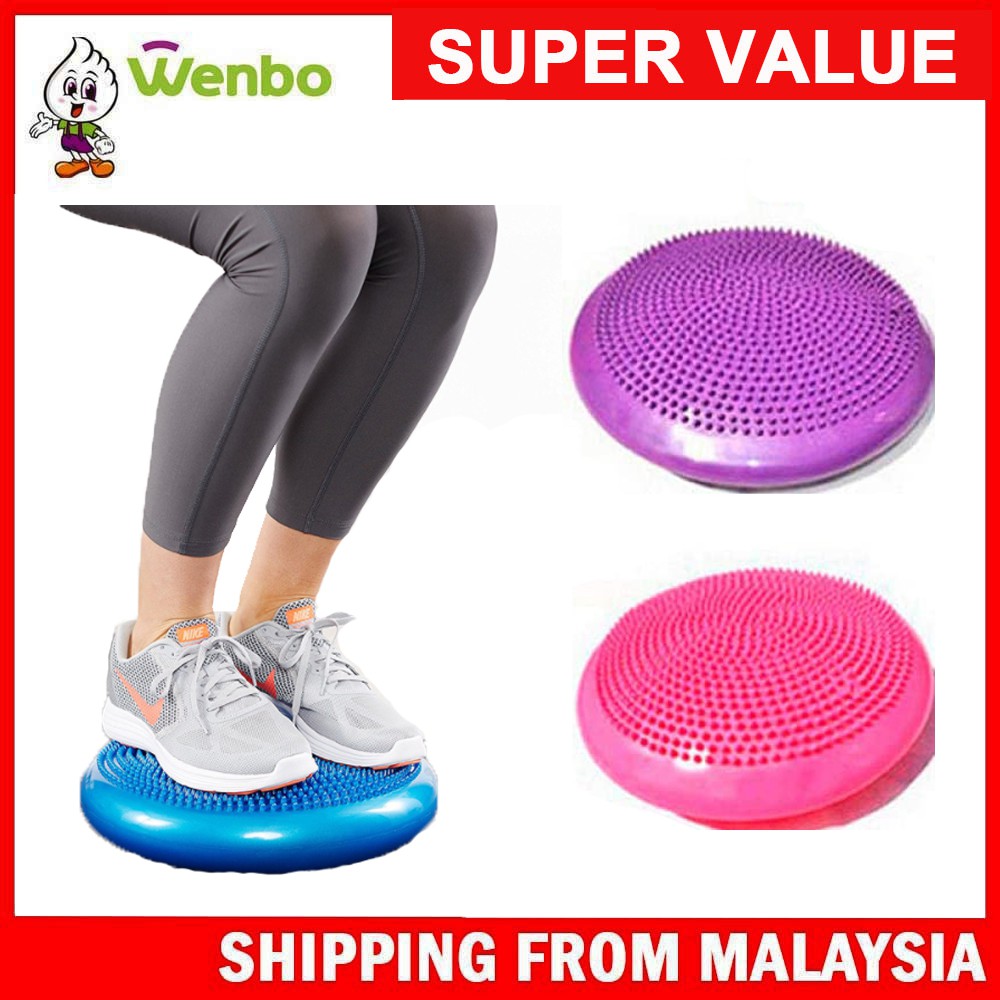 Wenbo Fitness 33cm Yoga Balancing Massage Pad Balance Pad with Manual ...