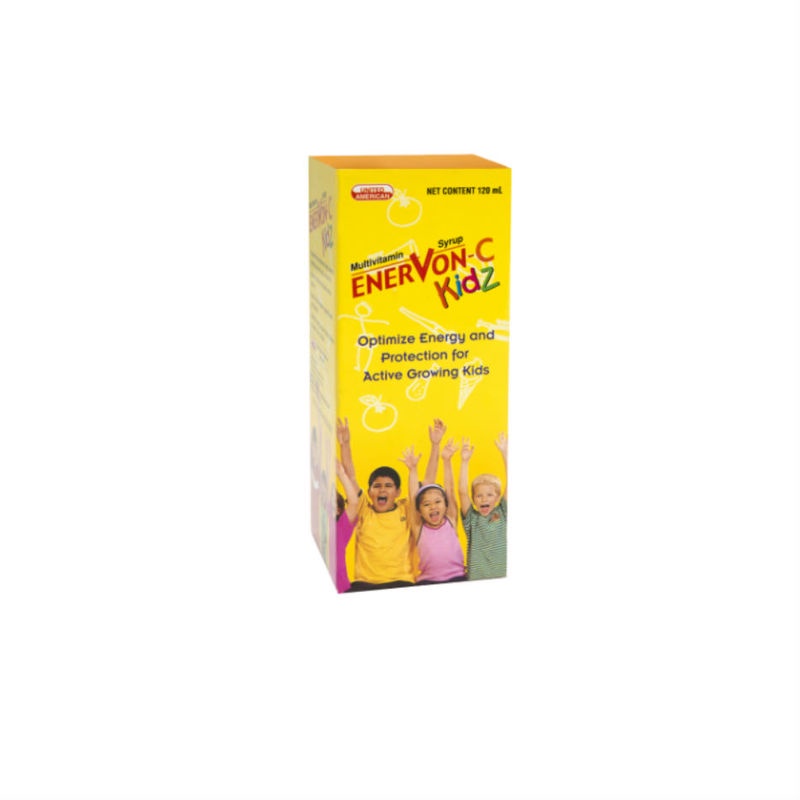 Enervon C Kidz Multivitamin Syrup, 120Ml | Shopee Singapore