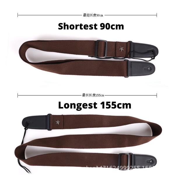 Guitar Strap Acoustic / Electric Folk Guitarra Belt Straps Vintage ...