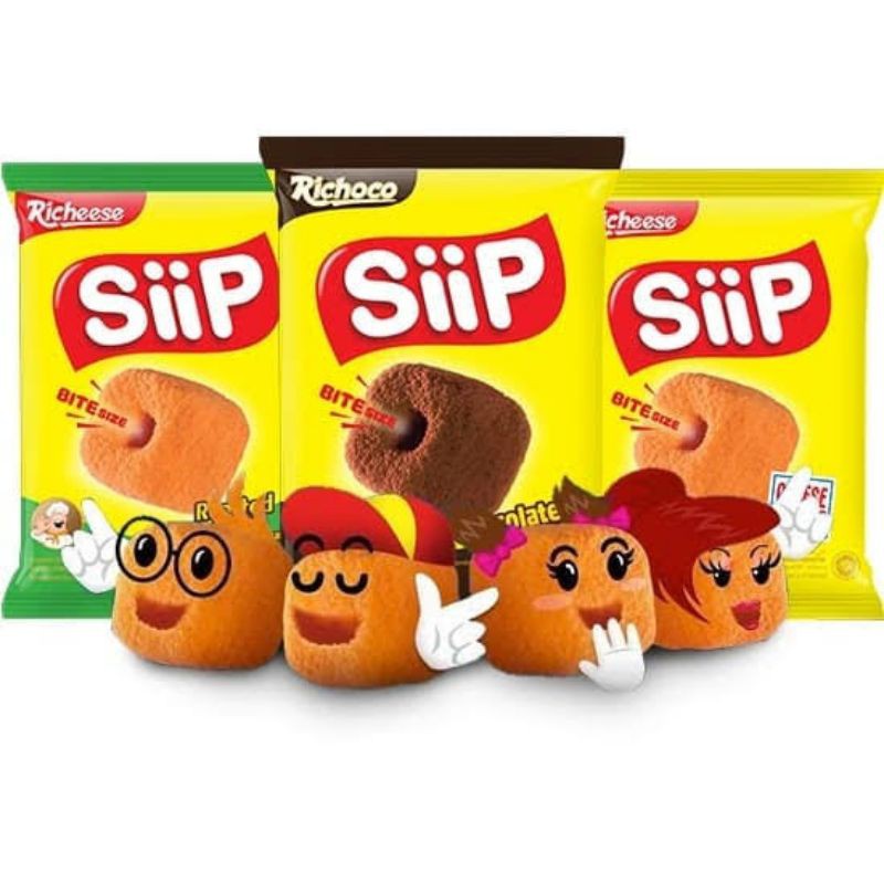 Nabati SIIP BITE SIZE RICHEESE UNIT OF NABATI SIP CORN BURNS CHOCOLATE ...