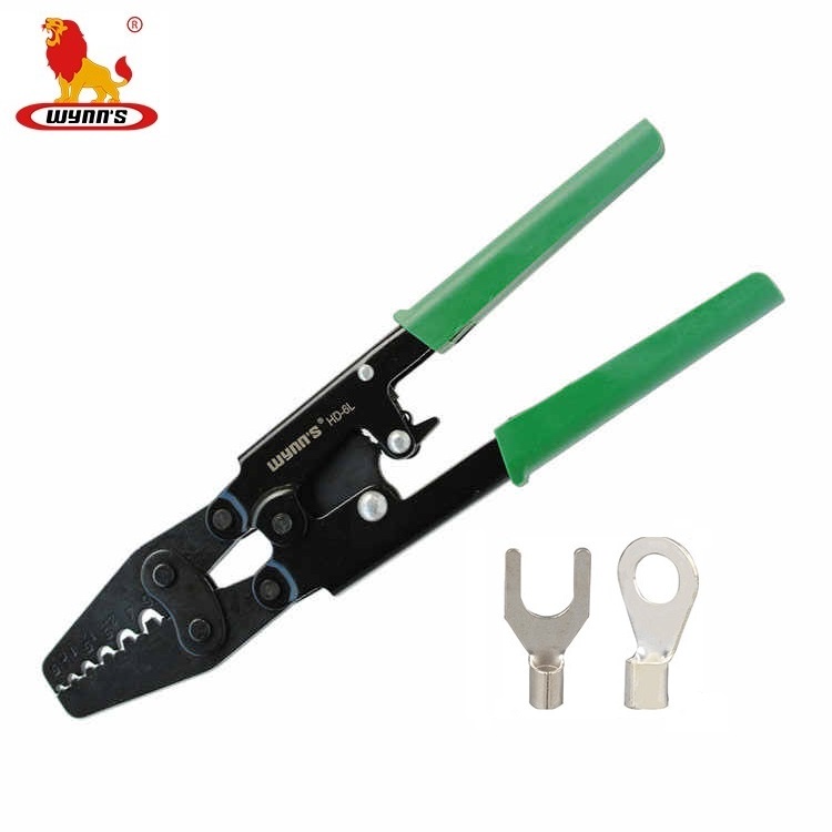 WYNNS Ratchet Crimping Plier Tool Non-Insulated Ferrule Crimp Connector ...